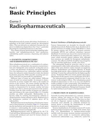 1 radiopharmaceuticals | PDF