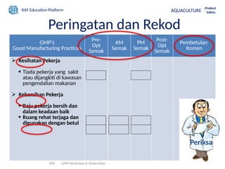 1 RAF GMP HEALTH and HYGIENE 4-27-15 (MALAY).pptx