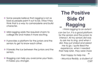 1 ragging | PPTX