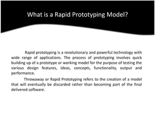 1 rapid prototyping model | PPTX