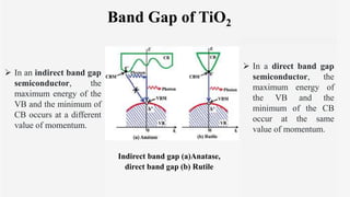 Synthesis and Energy Harvesting in Dye-Sensitized TiO2 Photovoltaics | PPTX