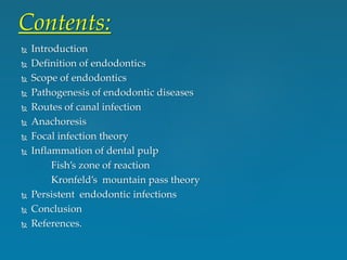 Rationale of endodontics | PPTX