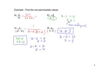 1 Rational Expressions Mar 1 | PDF | Computing | Technology & Computing