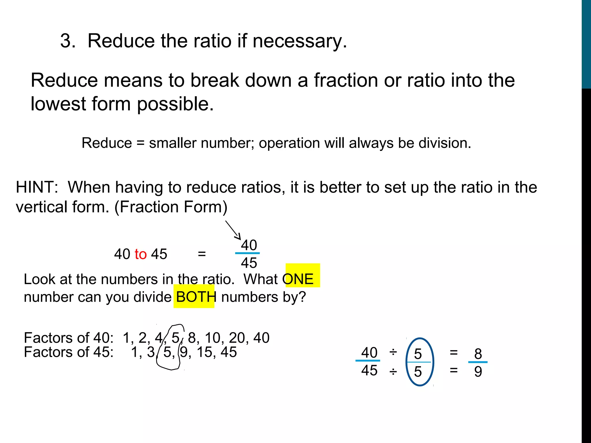 1 - Ratios & Proportions | PPT
