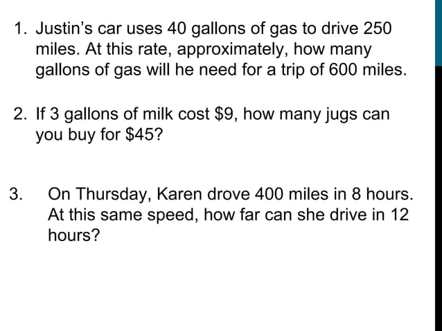1 - Ratios & Proportions | PPT
