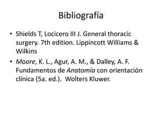 Anatomia del tren superior (anatomia de torax) | PPTX