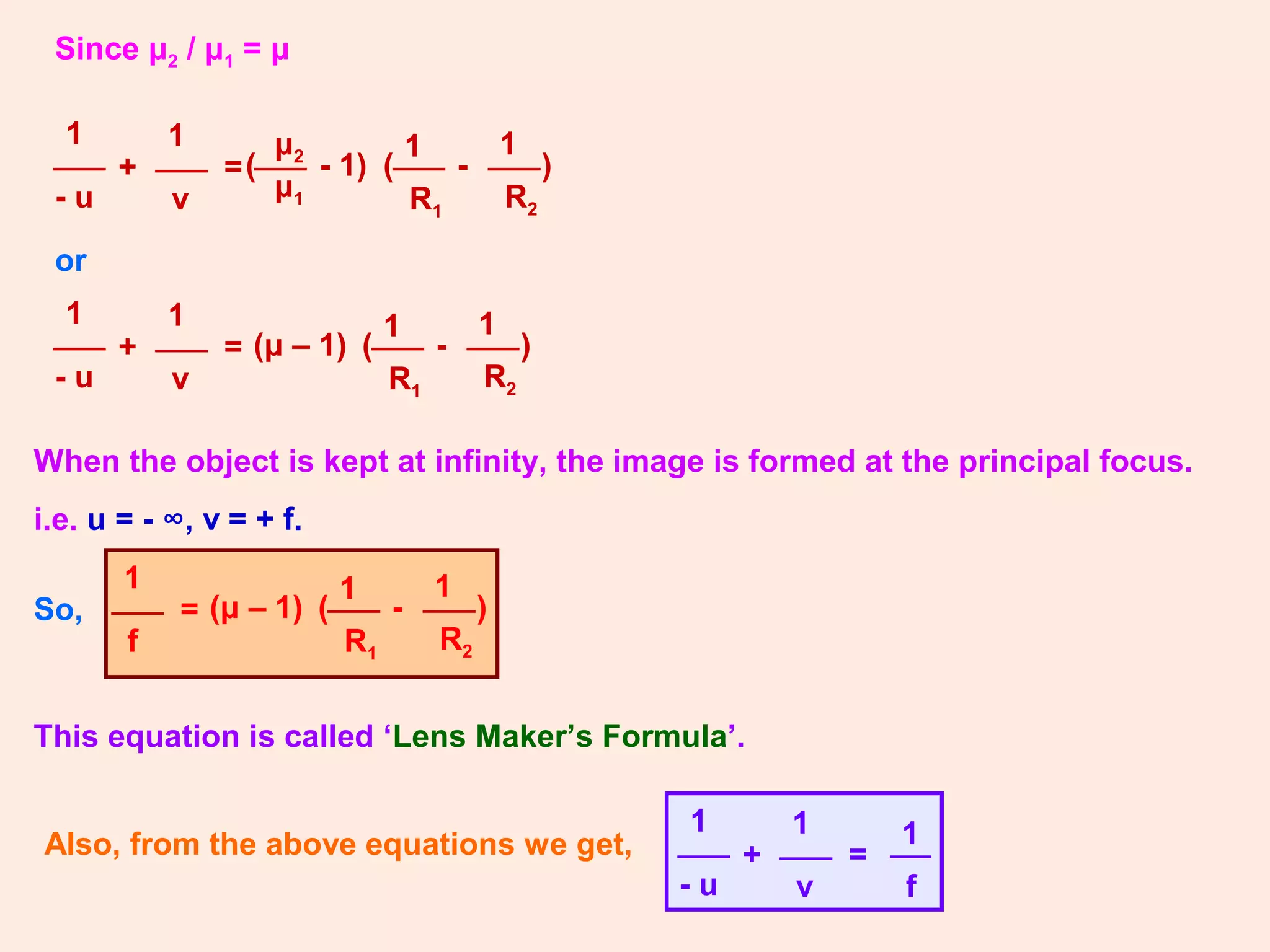 Ray Optics Class 12 Part-1 | PPT
