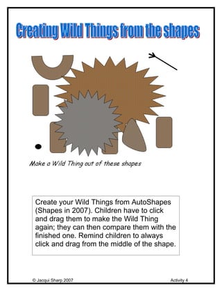 Where the Wild Things are activities | DOC