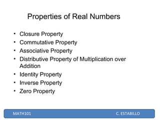 Real Numbers | PPT