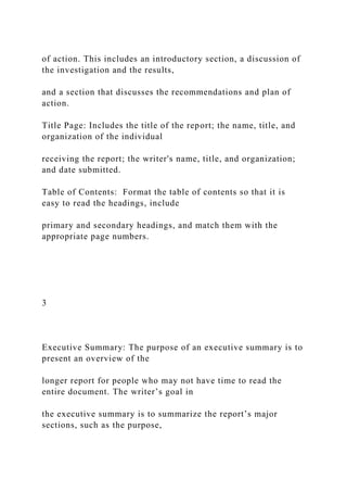 1 Recommendation Report Write a recommendation r.docx