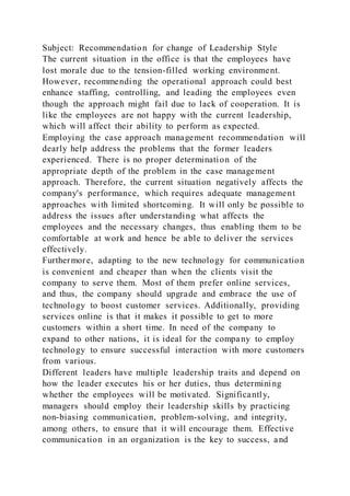 1) Recommendations for Improvement Recommends resources and strat | PDF