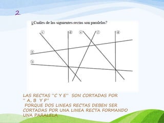 1 rectas perpendiculares y paralelas | PPTX