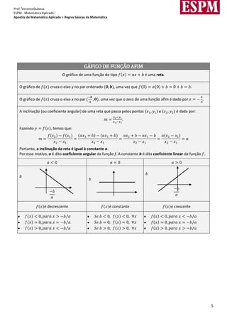 1 regras básicas de matemática | DOCX