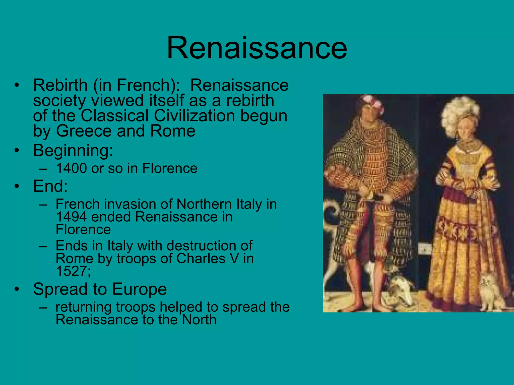 1 Renaissance in Florence | PPT