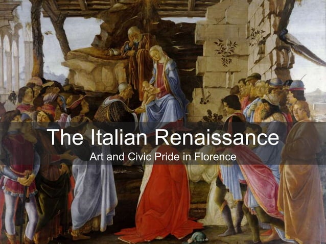 Italian Renaissance: Intro | PPT