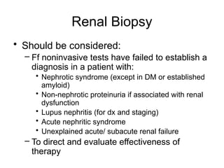 Comprehensive Overview of Renal Structure, Function, and Disorders | PPTX