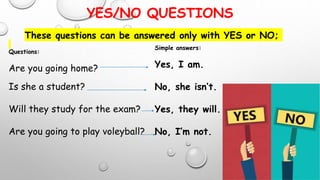 1 reported yes no questions (take a note) | PPTX