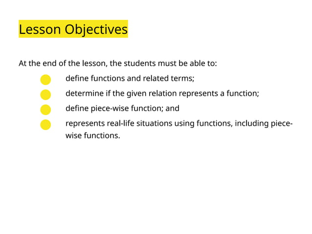 General Mathematics_Grade 11Representation of Functions | PPT