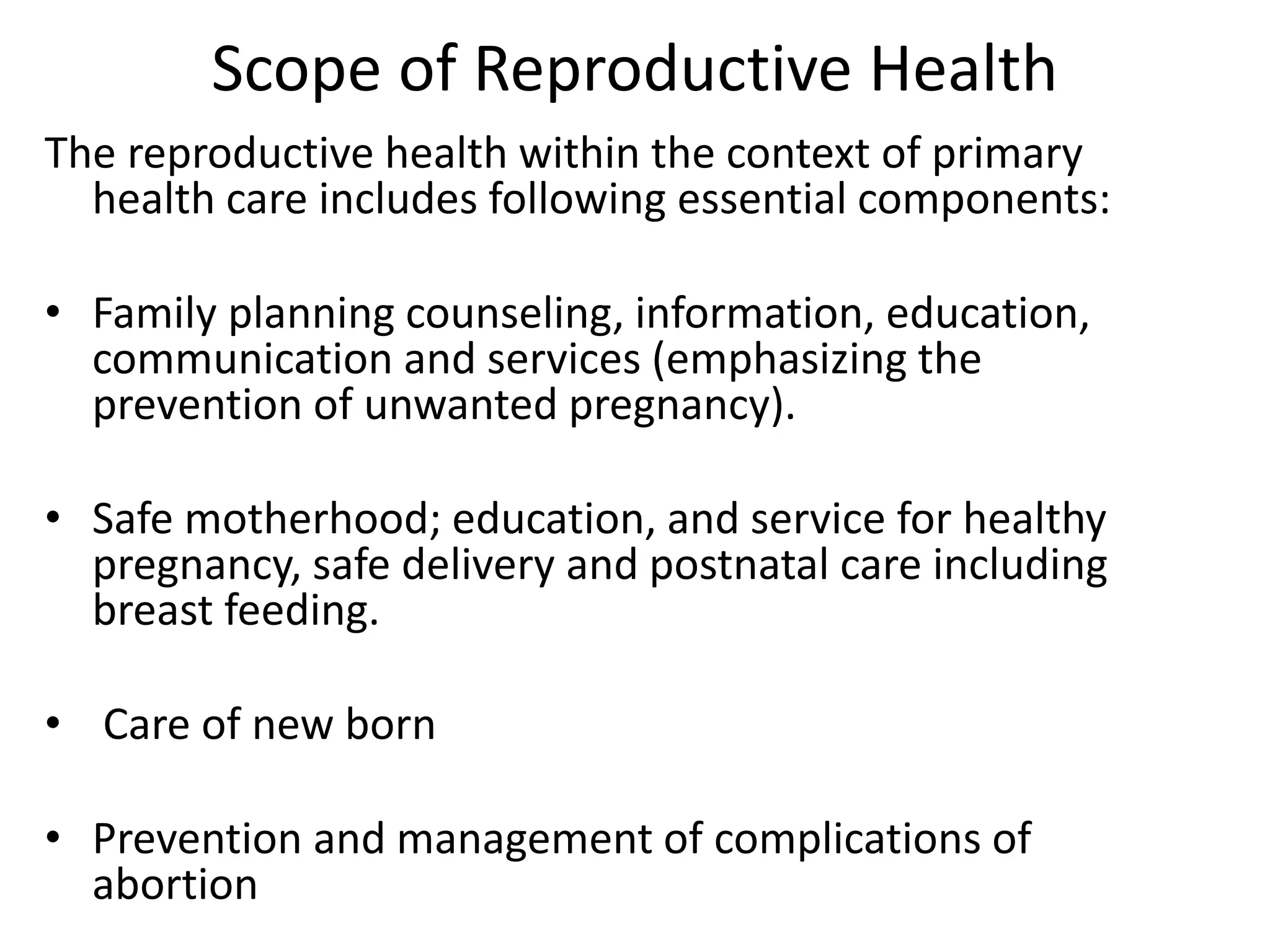 1 reproductive health | PPTX