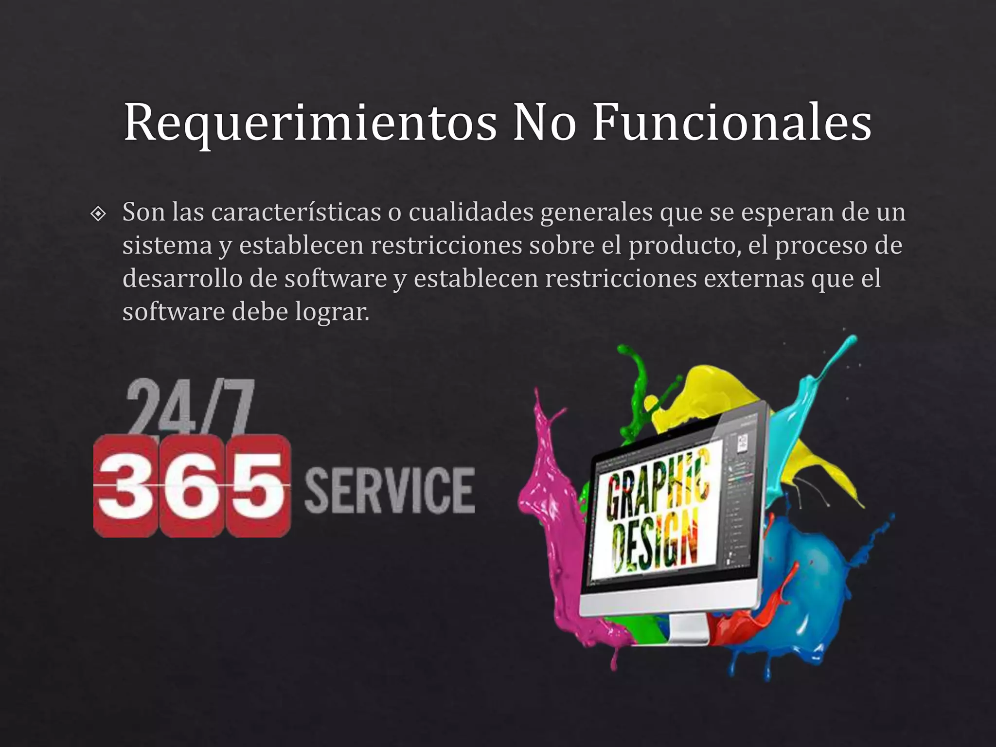 1 requerimientos funcionales y no funcionales | PPTX | Technology & Computing