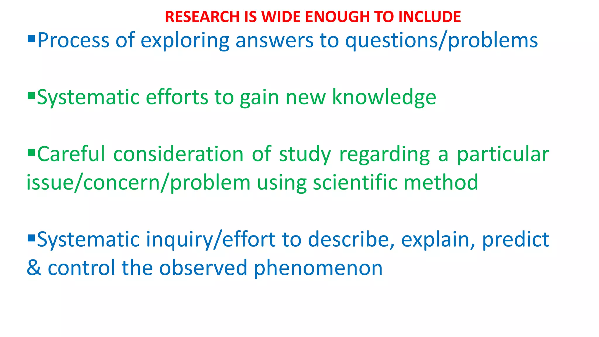 RESEARCH METHODOLOGY - INTRODUCTION | PPT