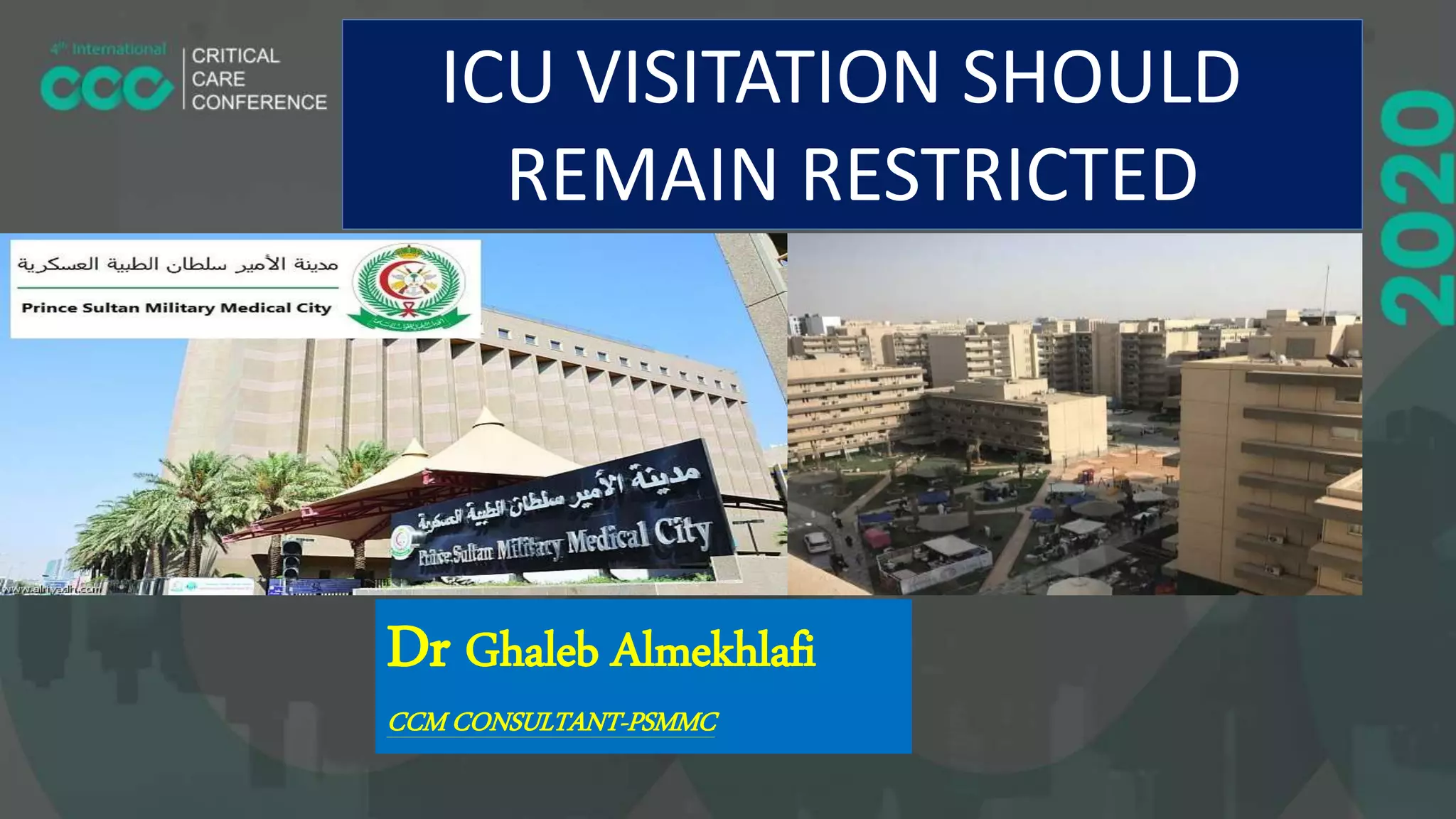 restricted visitation in icu | PPT