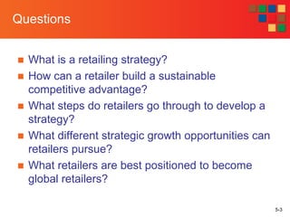 Retail marketing strategy | PPT