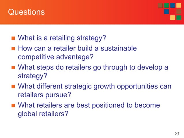 Retail marketing strategy | PPT