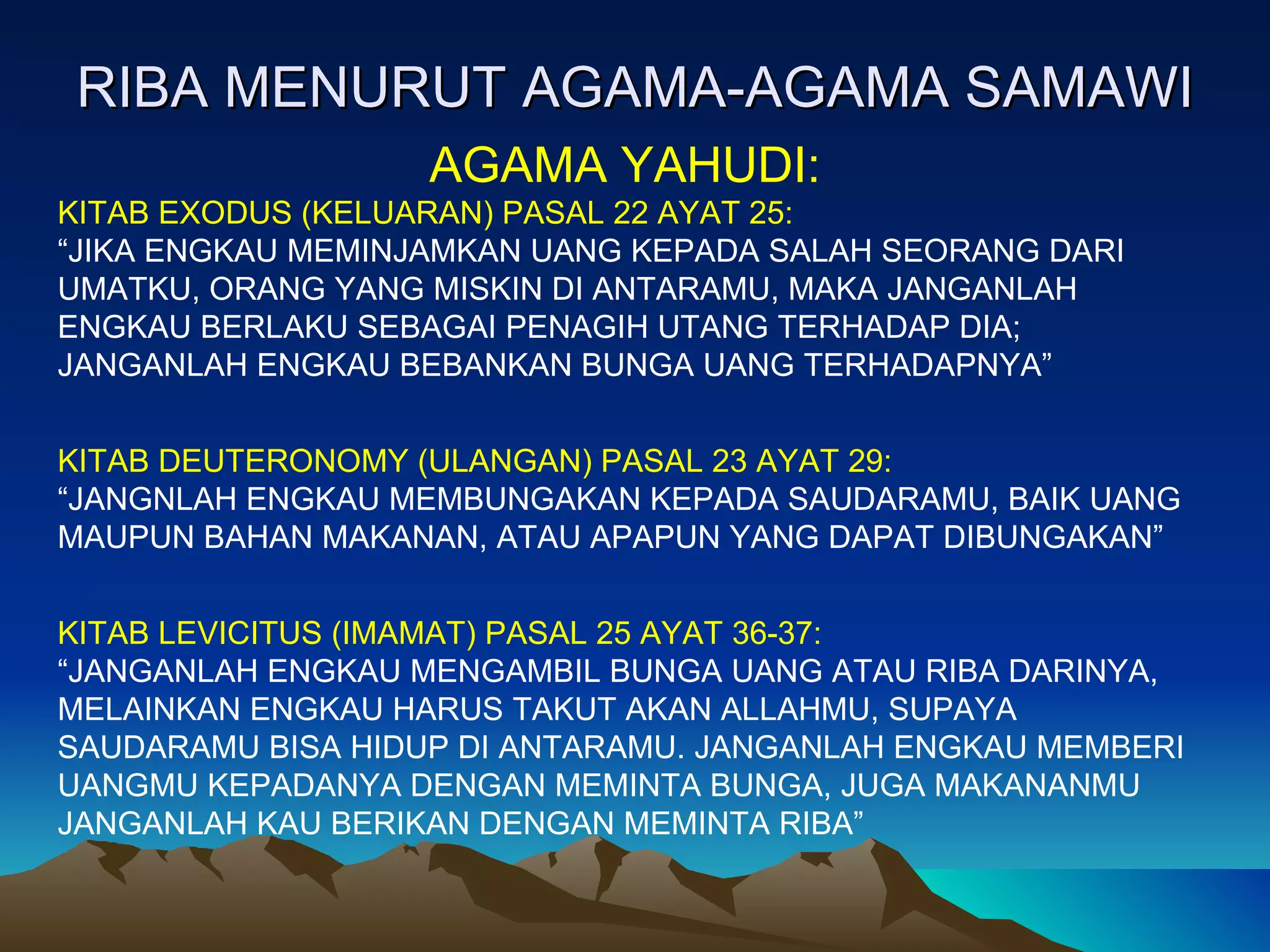 Fiqih Riba | PPT