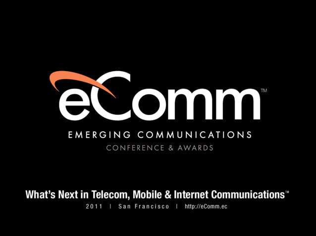 Richard Nespola - Presentation at Emerging Communications Conference ...