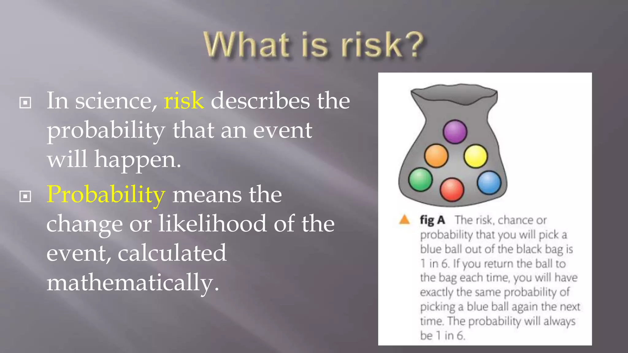 AS Biology-Risk, correlation and cause | PPTX