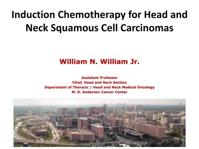 Induction chemotherapy for locally advanced head and neck cancers | PPTX