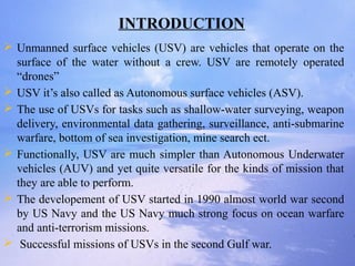 unmanned surface vechicle | PPT