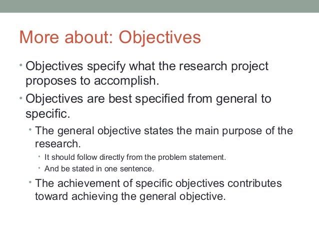 Writing your research proposal