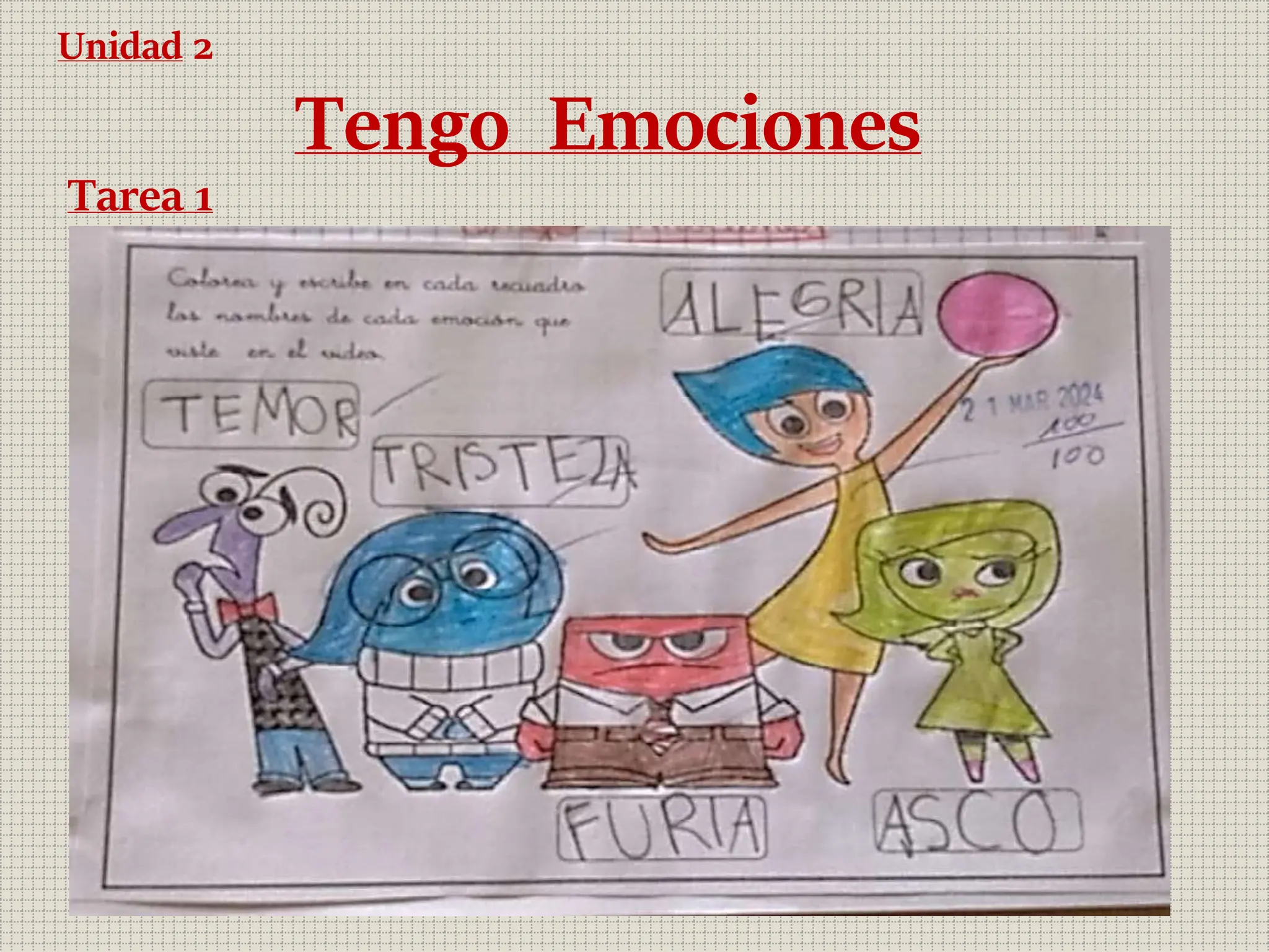 1ROEMOCIONES CUADERNO las 6 emociones basicas | PPTX