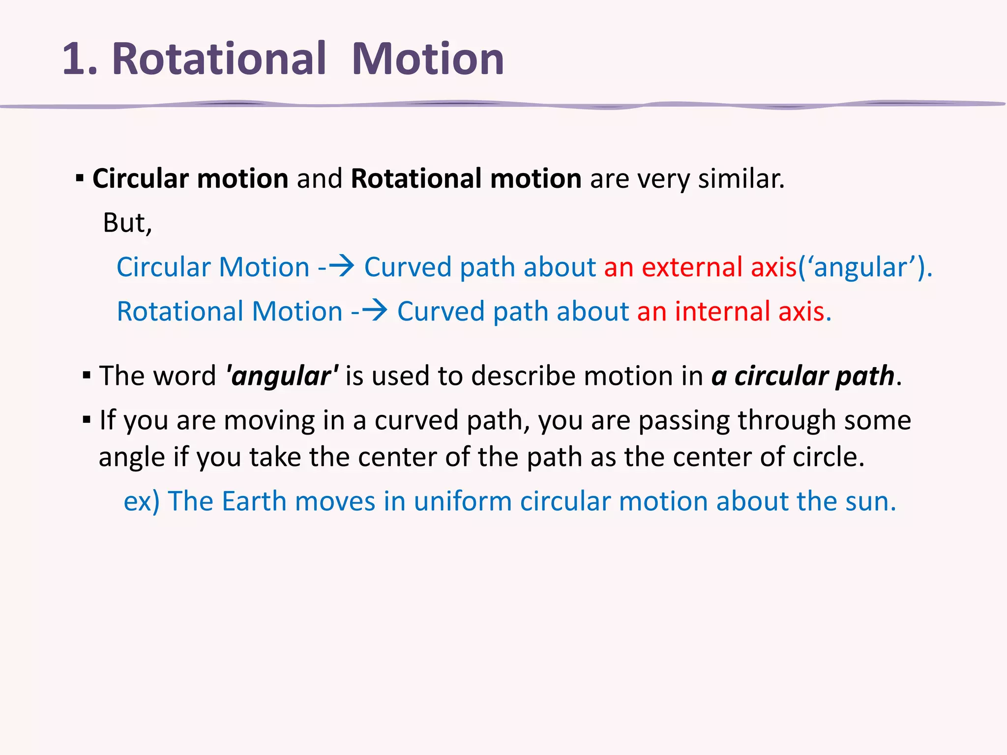 1 rotional motion | PPT