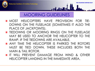 Basic helicopter ground handling | PPT