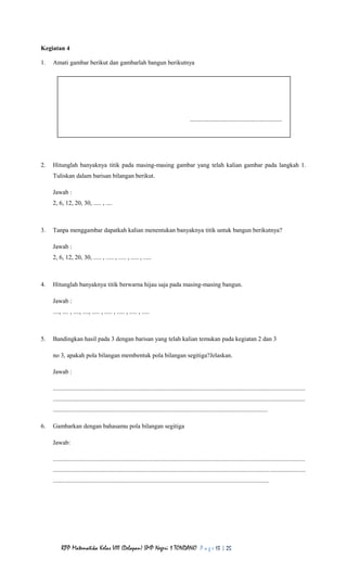 1 rpp pola bilangan | DOC