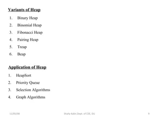 Heap | PPT