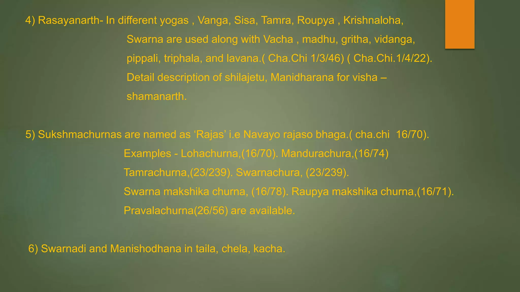 1 introduction and history of Rasashastra. Dr.Mahantesh Rudrapuri | PPTX