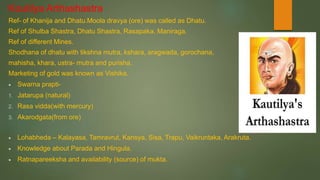 1 introduction and history of Rasashastra. Dr.Mahantesh Rudrapuri | PPTX