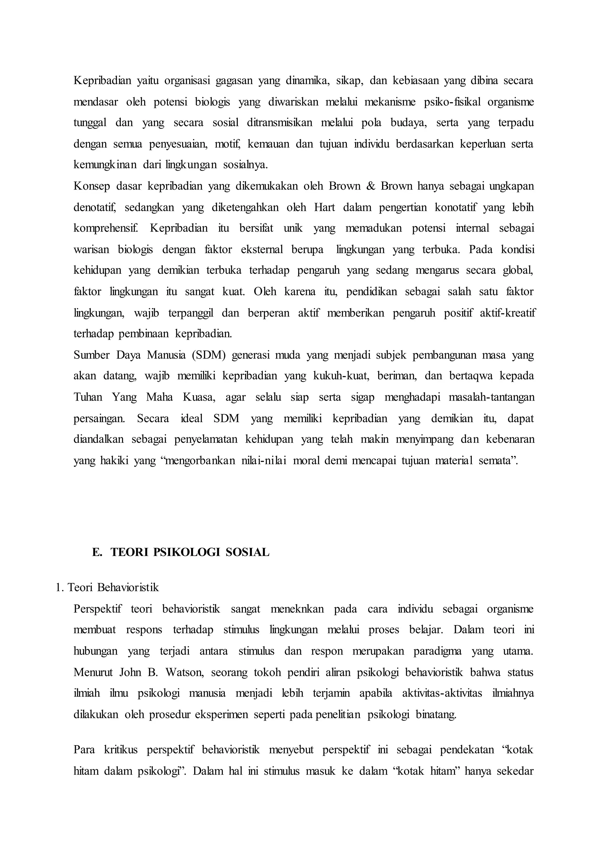 1 ruang lingkup psi sosial | PDF