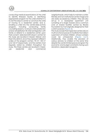 Roles of Drop-in Centers in Street Children Interventions: Design ...