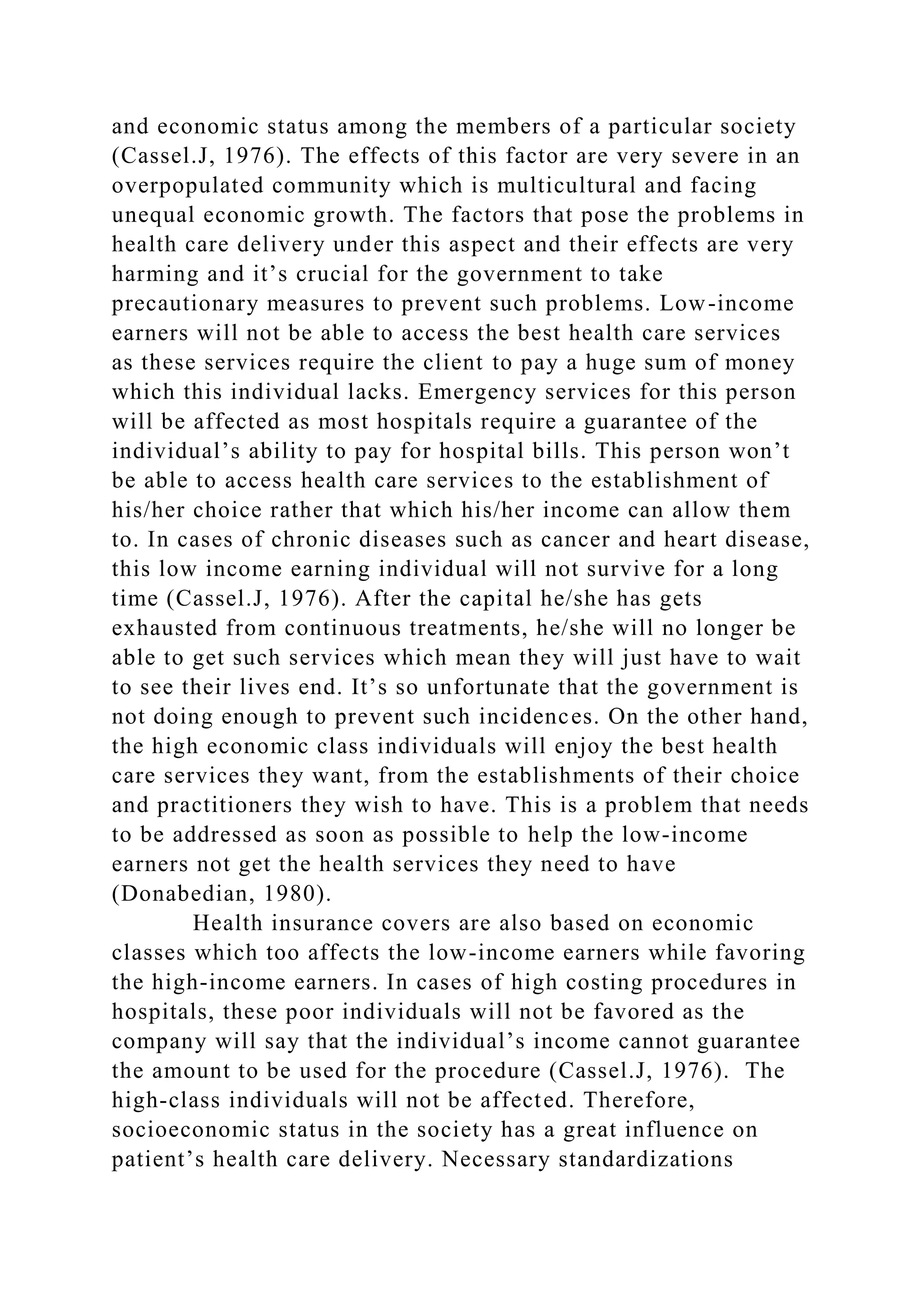 1Running head FACTORS INFLUENCING HEALTHCARE6FACTORS INFL.docx