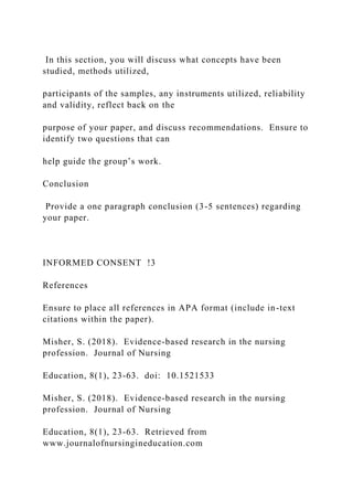 ! 1Running head INFORMED CONSENT RUA Informed Consen.docx