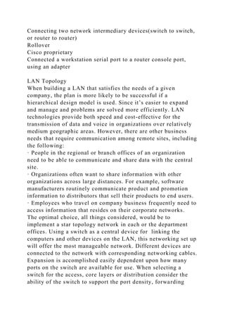 1Running Head Network Design3Network DesignUn.docx | Computer Networking | Computing