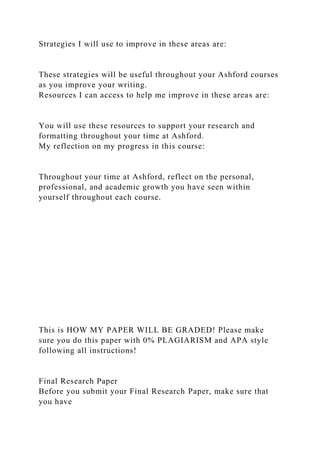 1Running Head RESEARCH OUTLINE4RESEARCH OUTLINE.docx