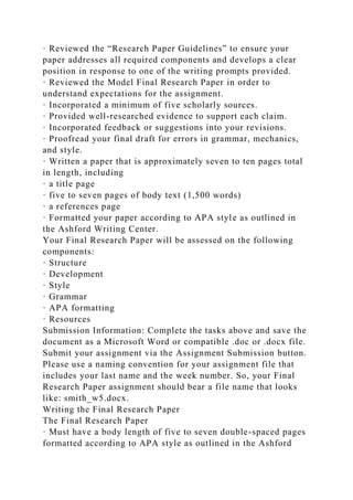 1Running Head RESEARCH OUTLINE4RESEARCH OUTLINE.docx