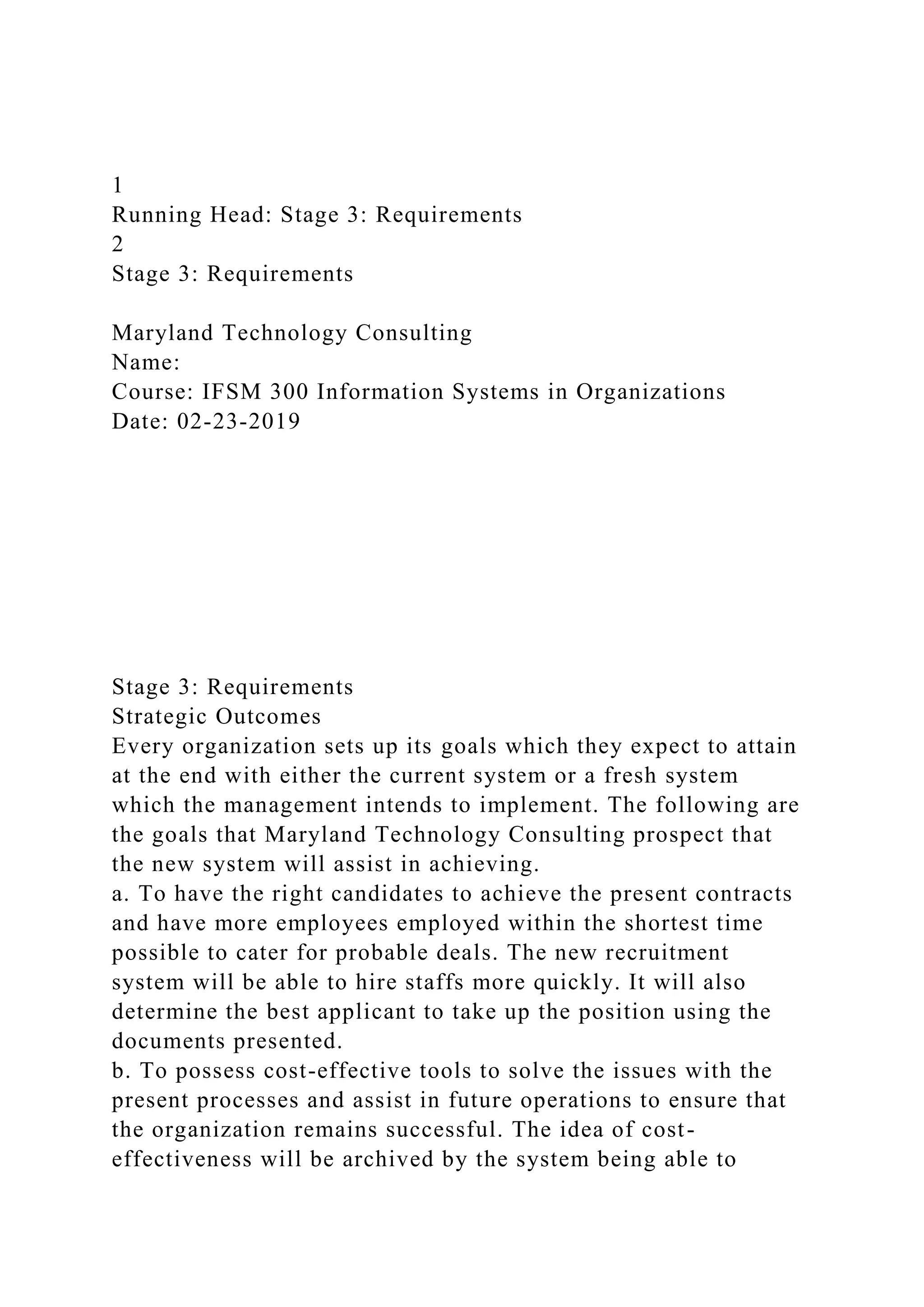 1Running Head Stage 3 Requirements2Stage 3 Requirements.docx