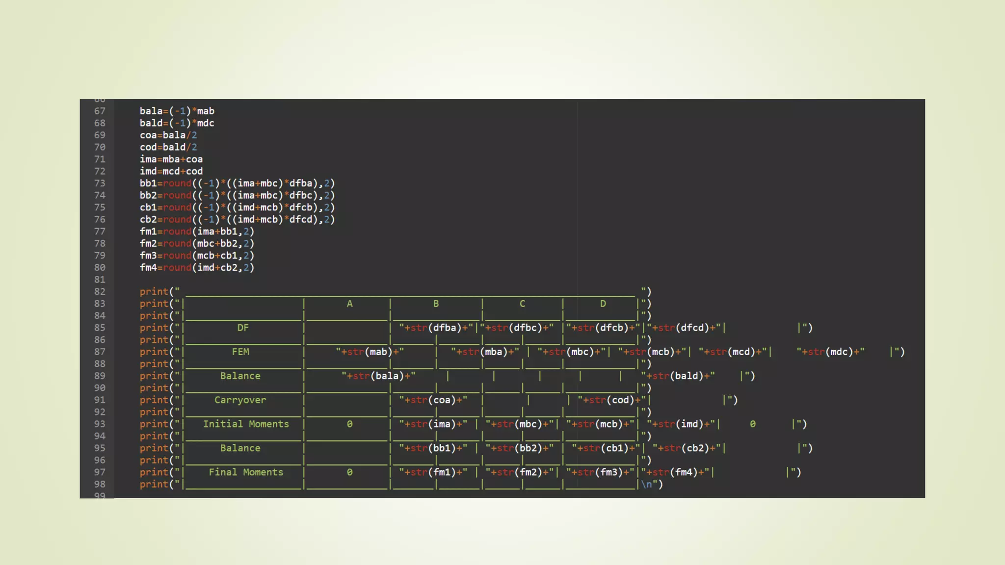 analysis of structures by STAAD pro and python program | PPTX